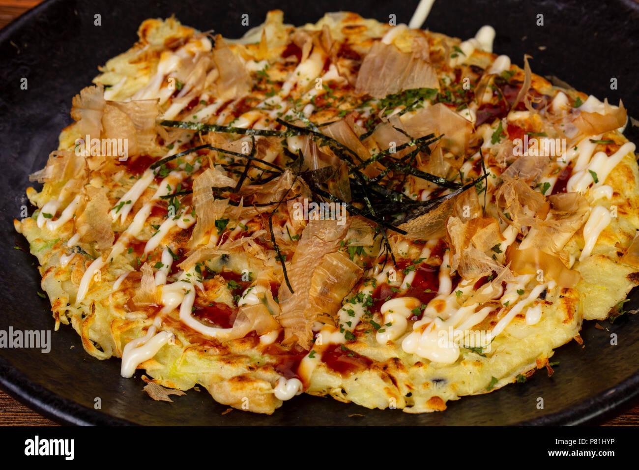 Monjayaki tokyo street hi-res stock photography and images - Alamy