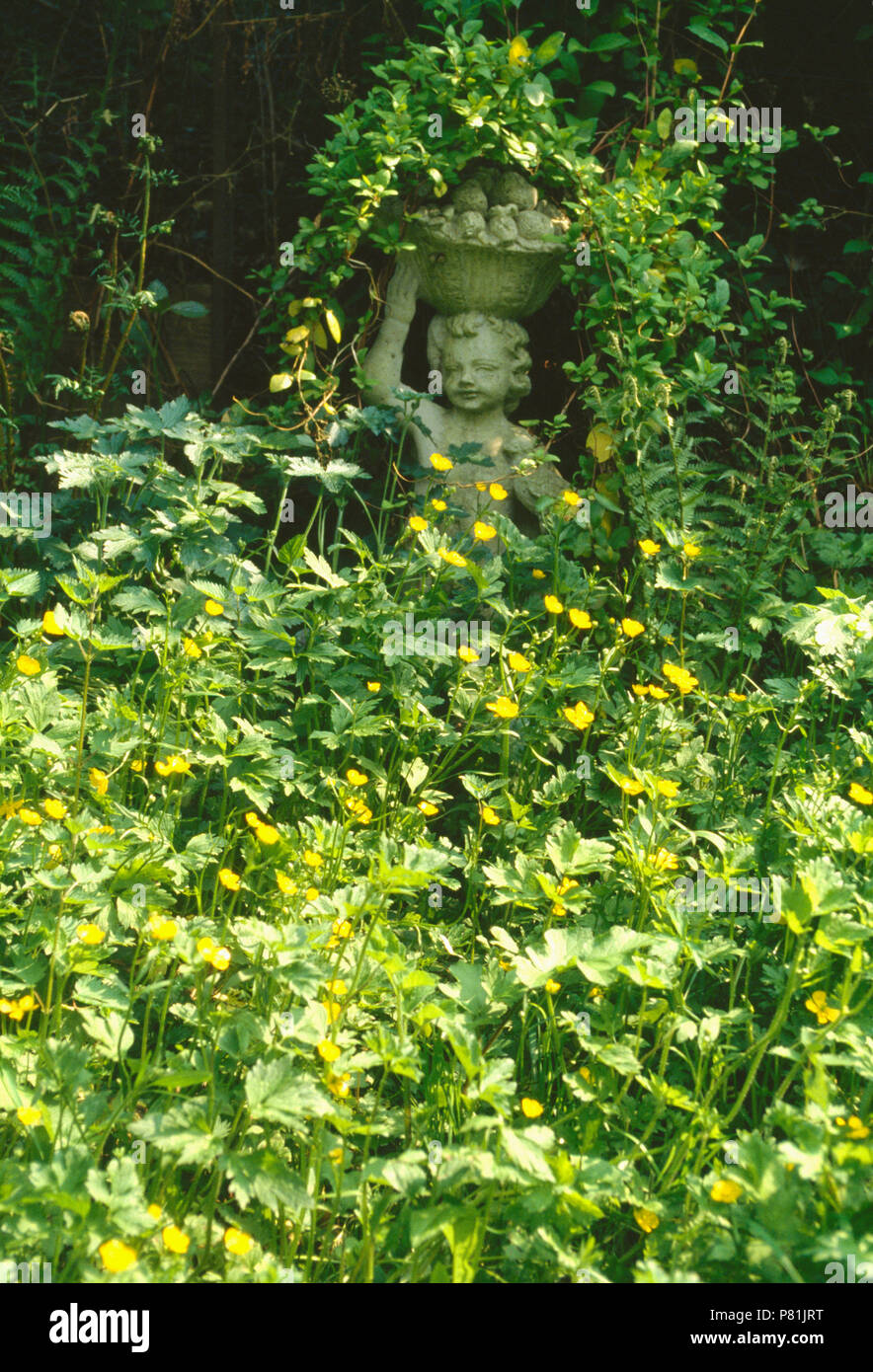 Statue garden overgrown hi-res stock photography and images - Alamy