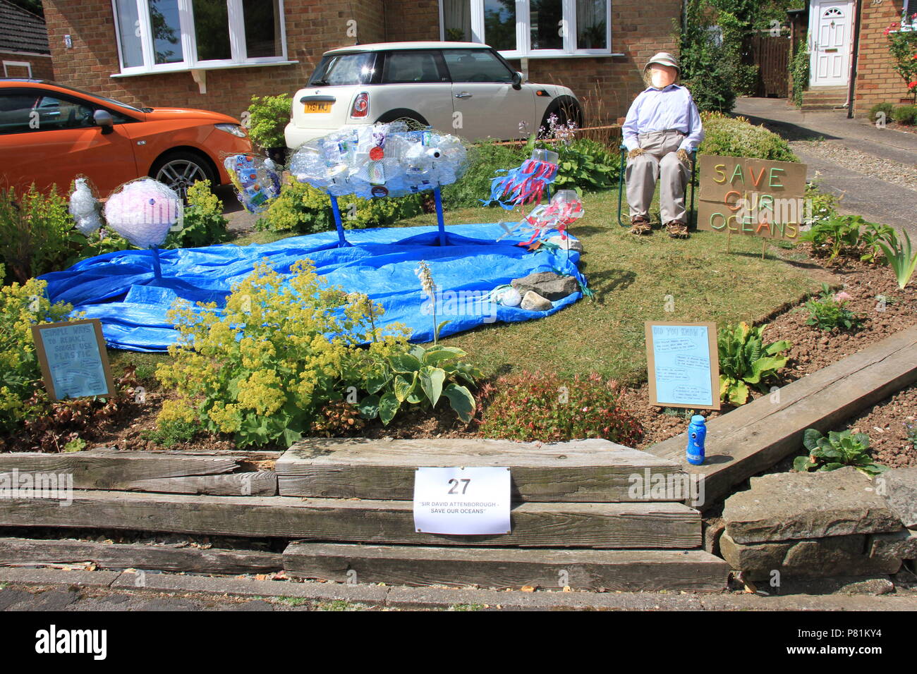 Skidby Scarecrow Festival Stock Photo - Alamy
