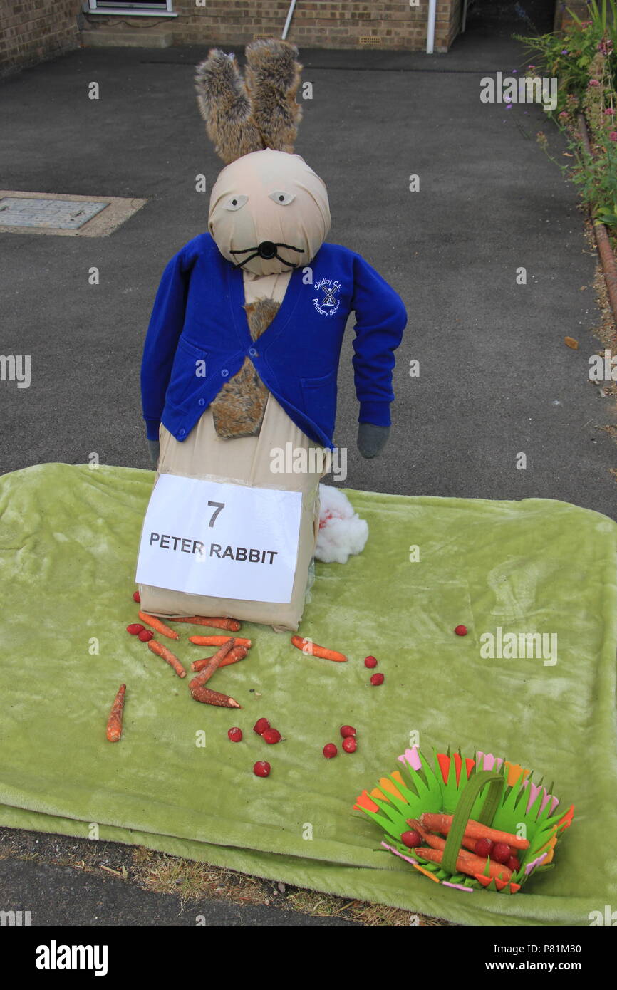 Rabbit scarecrow hi-res stock photography and images - Alamy