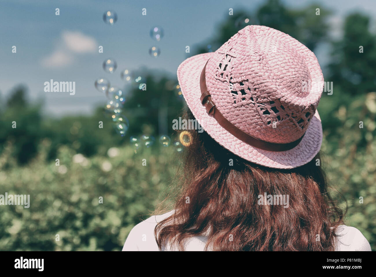 Bubbles in nature Stock Photo - Alamy