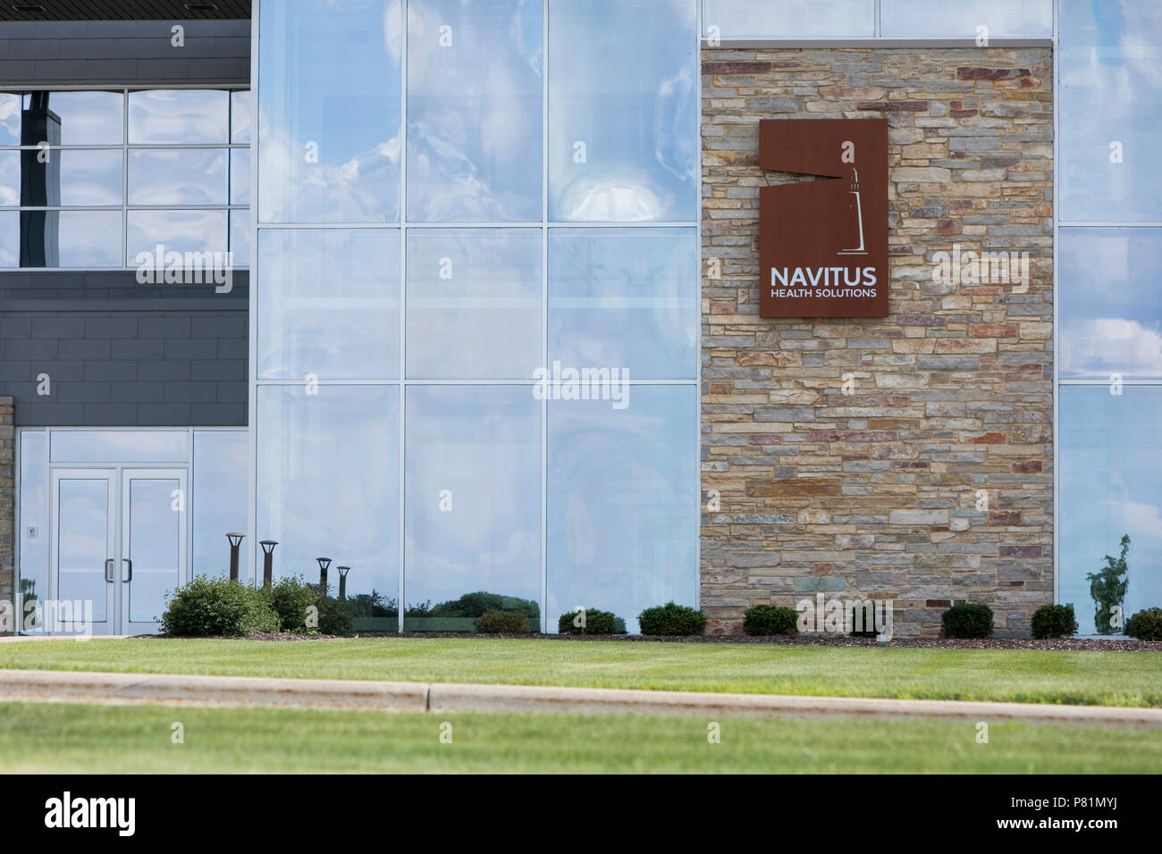 A logo sign outside of the headquarters of Navitus Health Solutions in ...