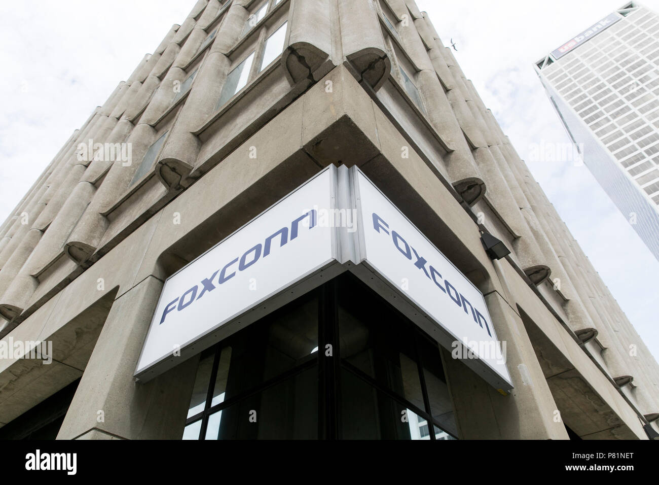 Foxconn logo hi-res stock photography and images - Alamy