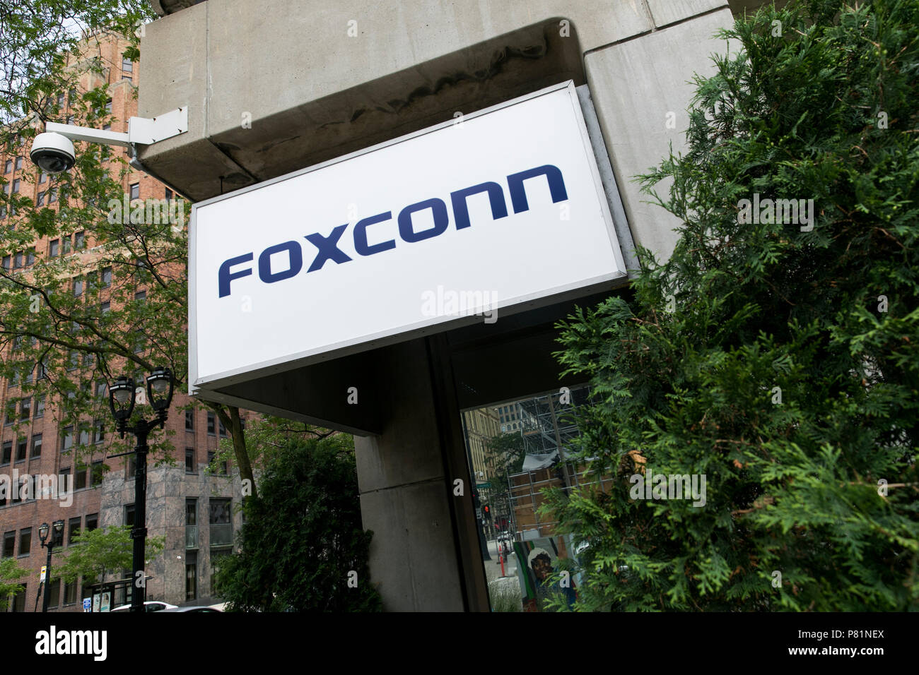 Foxconn logo hi-res stock photography and images - Alamy