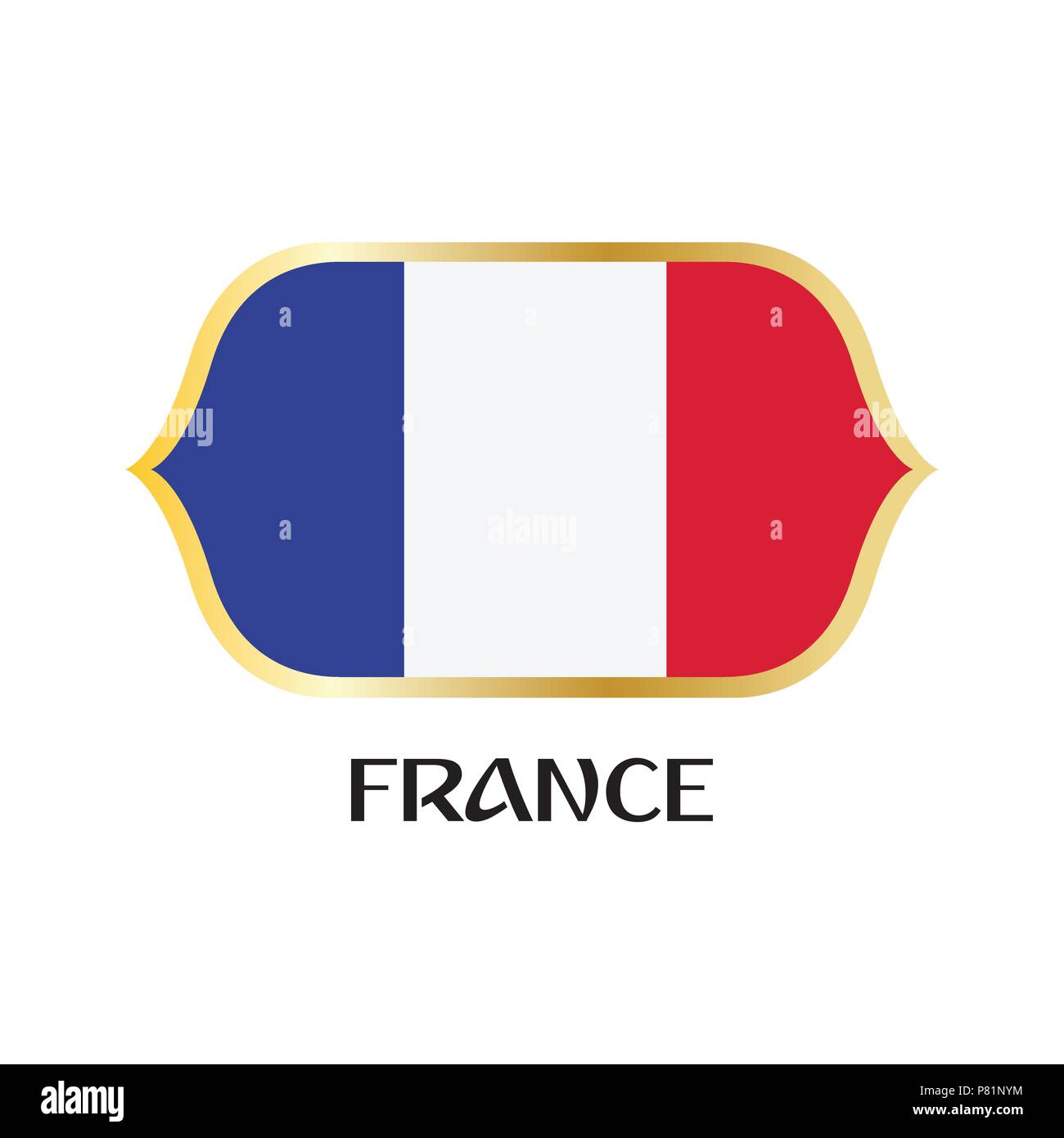 French national team win Stock Vector Images - Alamy