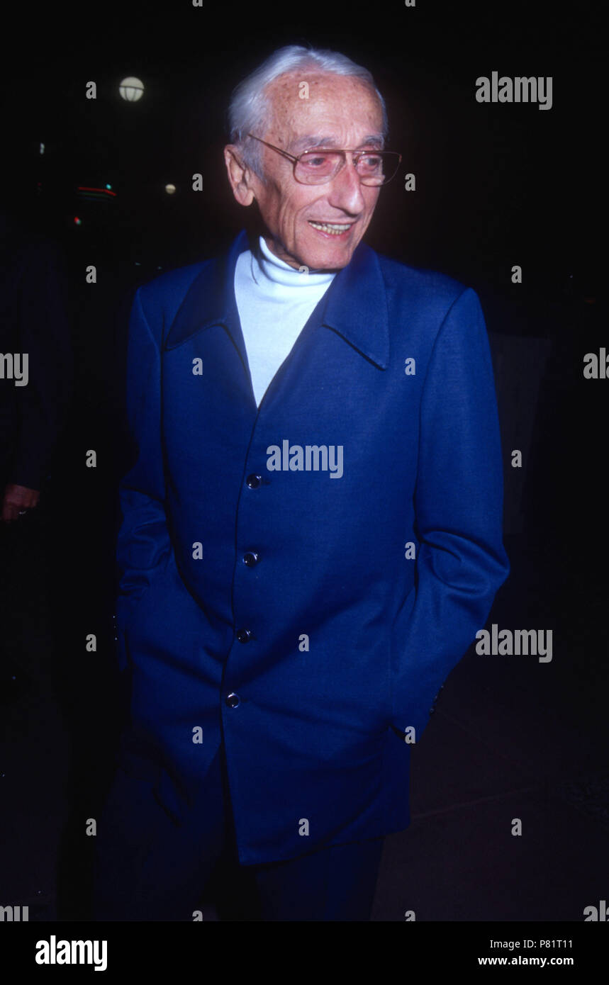 BEVERLY HILLS, CA - JANUARY 28: French Explorer/conservationist Jacques ...