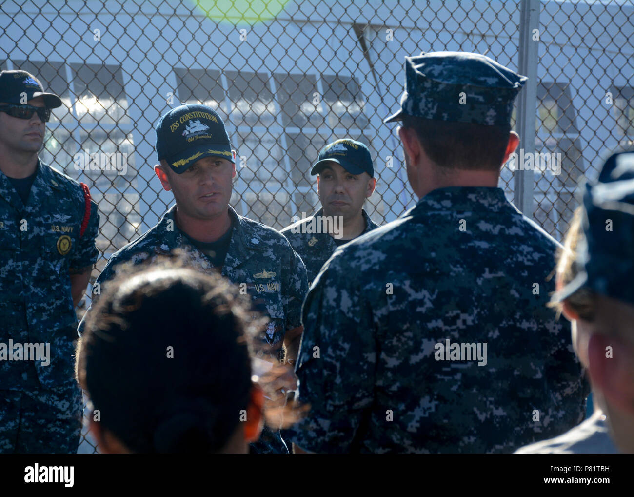 BOSTON (Aug. 22, 2016) Cmdr. Robert S. Gerosa, Commanding Officer of ...