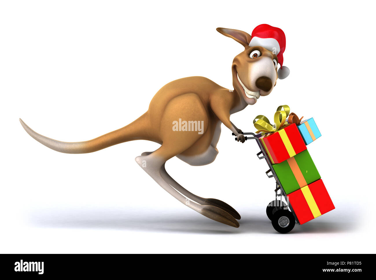 Kangaroo santa hi-res stock photography and images - Alamy