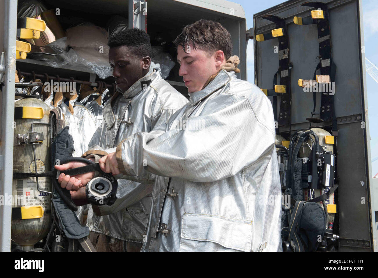 YOKOSUKA, Japan (Aug. 24, 2016) Aviation Boatswain’s Mate (Handling ...