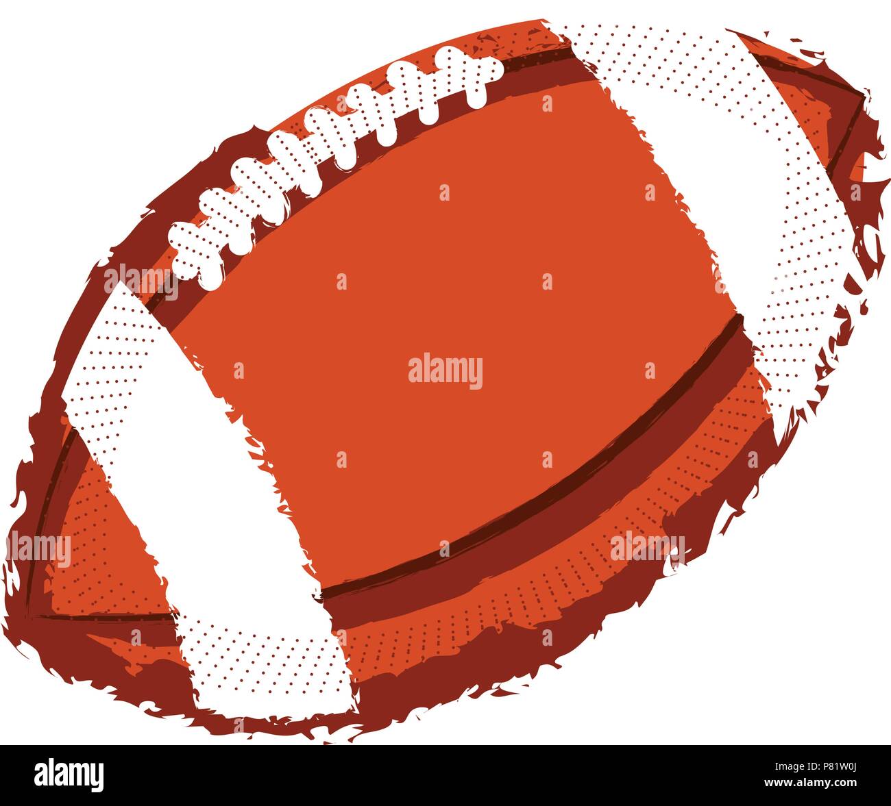 Isolated football ball icon Stock Vector Image & Art - Alamy