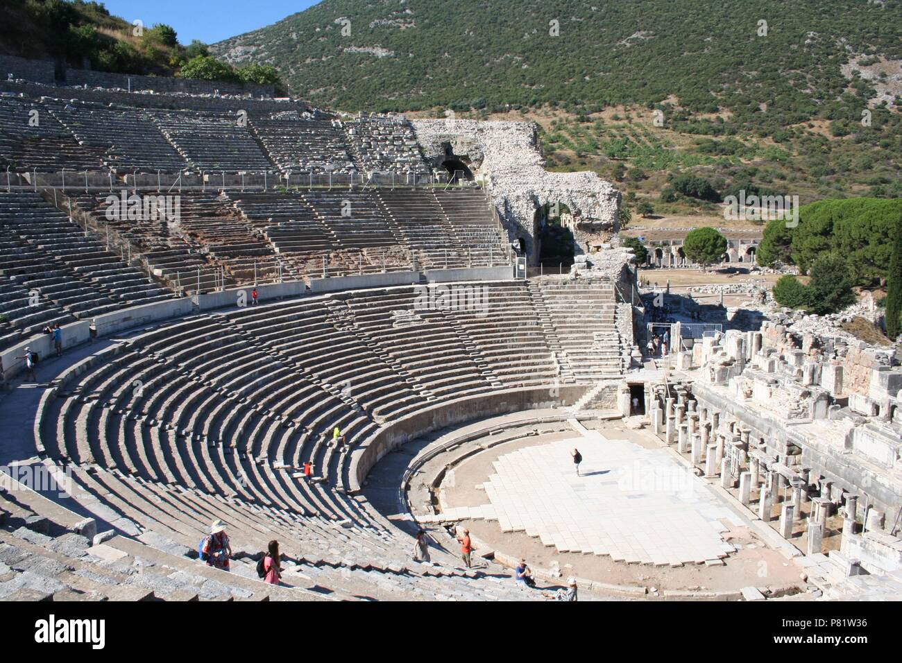 Biblical Ephesus. This footprint engraved in a road in Ancient Ephesus ...