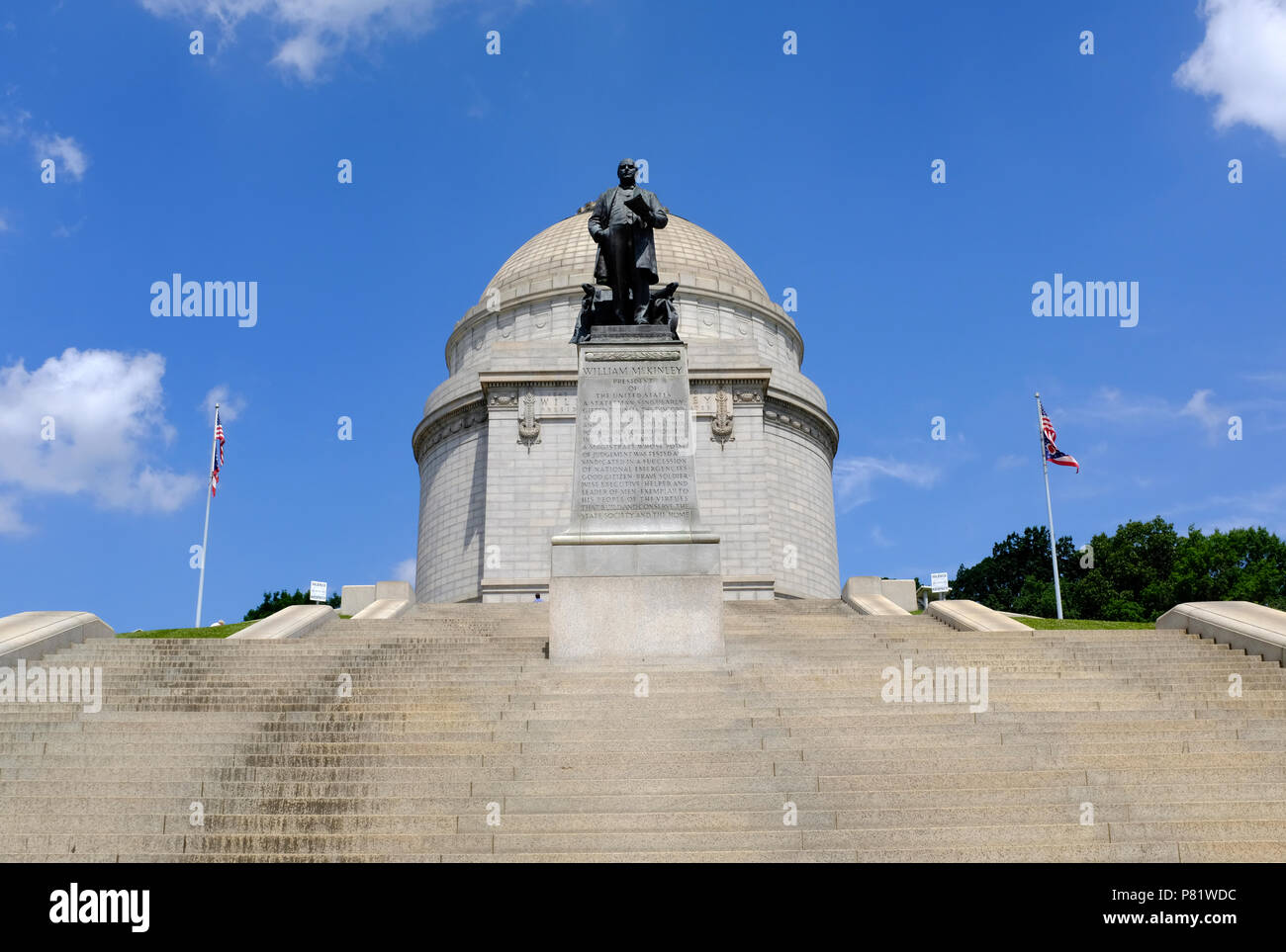 The President William McKinley Memorial in Canton, Ohio Stock Photo - Alamy