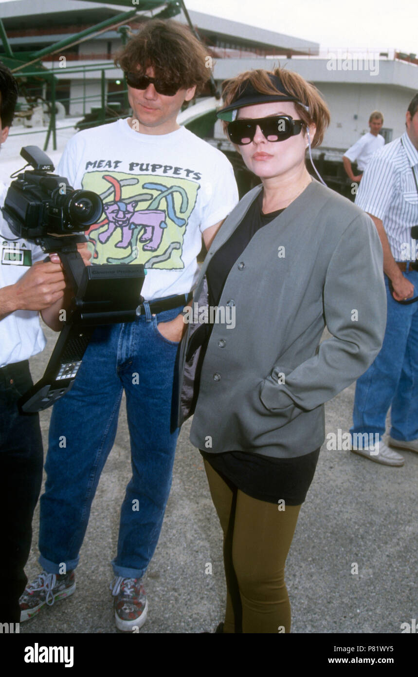 SAN PEDRO, CA - FEBRUARY 1: (L-R) Musician Jerry Harrison of Talking ...
