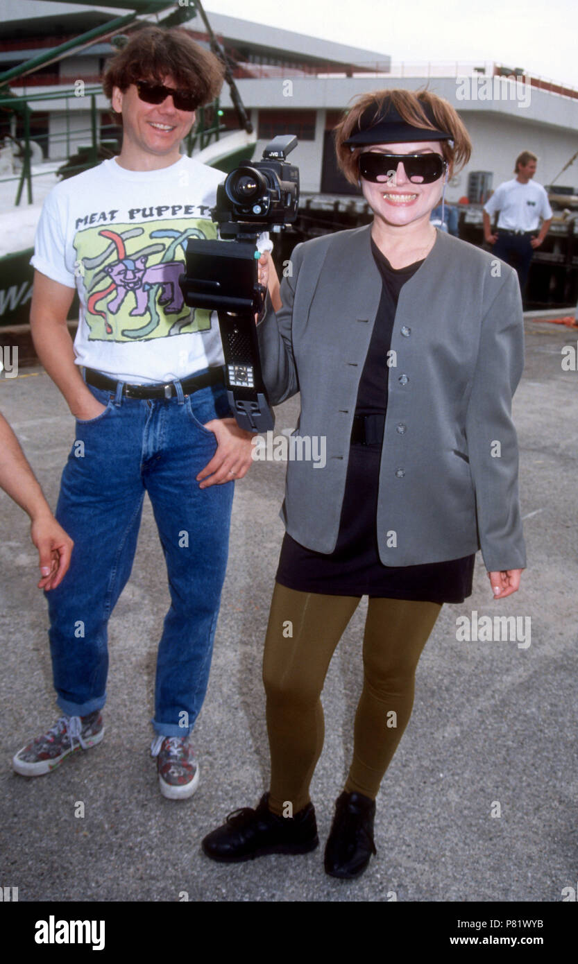 SAN PEDRO, CA - FEBRUARY 1: (L-R) Musician Jerry Harrison of Talking ...