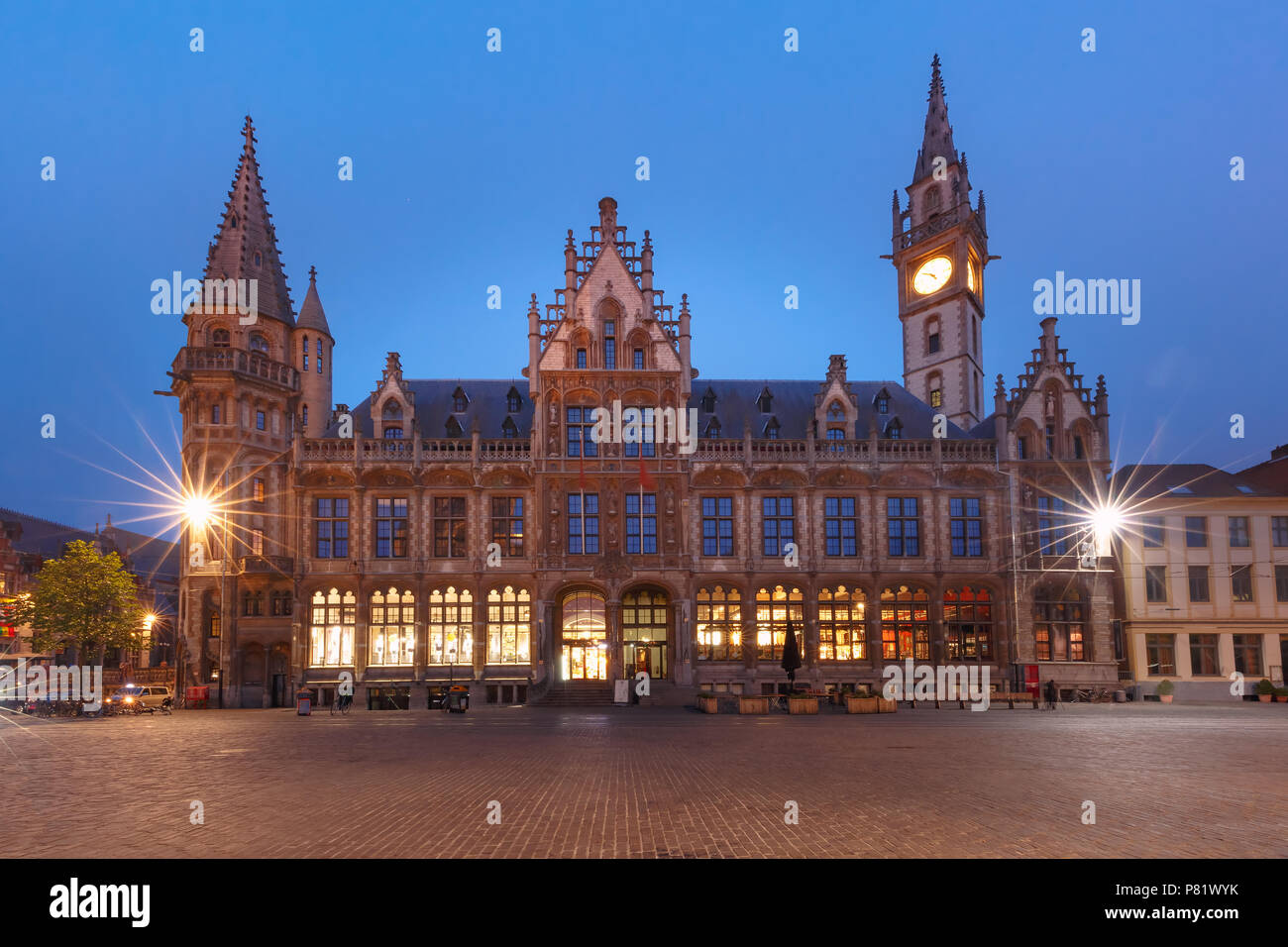 Old post office and clock tower hi-res stock photography and images - Alamy