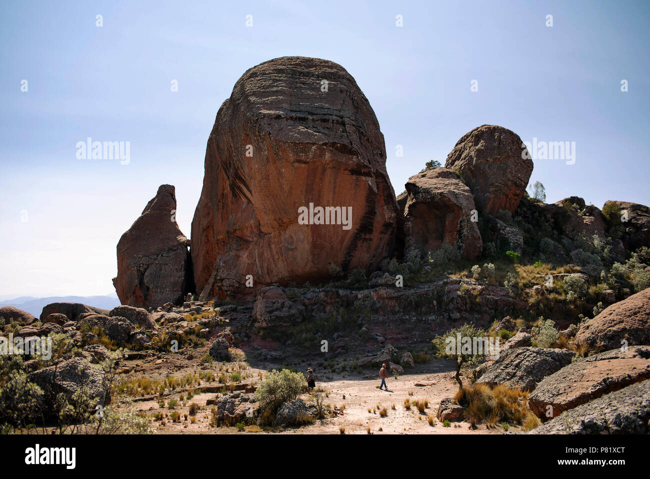 Giant rock formations in Torotoro National Park (PARQUE NACIONAL ...