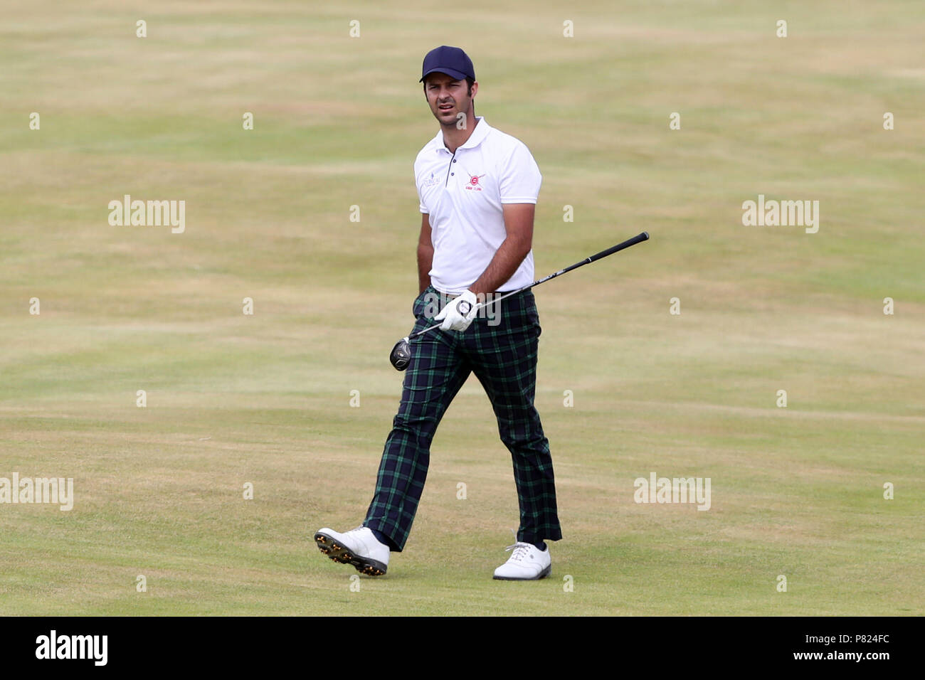 Spain's Jorge Campillo on the 17th during day four of the Dubai Duty ...