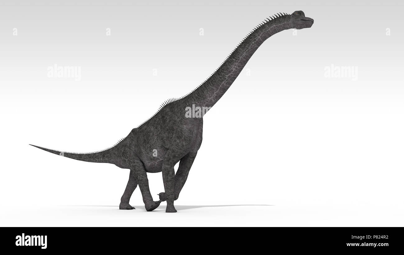 3d rendering of the brachiosaurus Stock Photo - Alamy