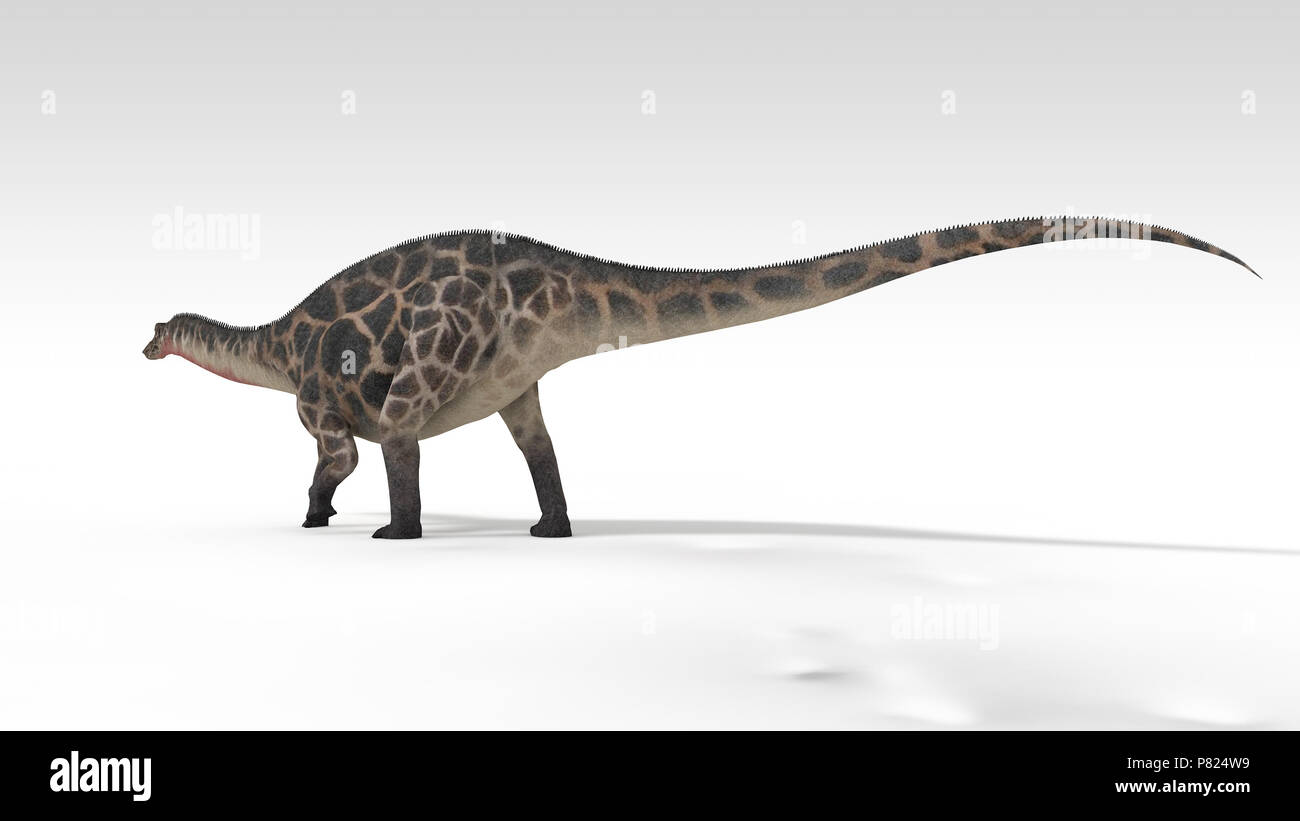 3d render of walking dicraeosaurus Stock Photo - Alamy
