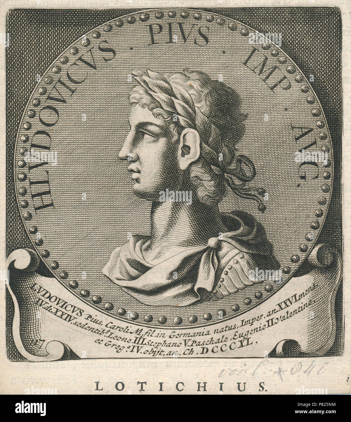 Emperor louis the pious hi-res stock photography and images - Alamy