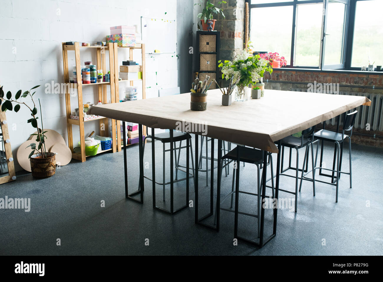 Modern Creative Space Stock Photo - Alamy