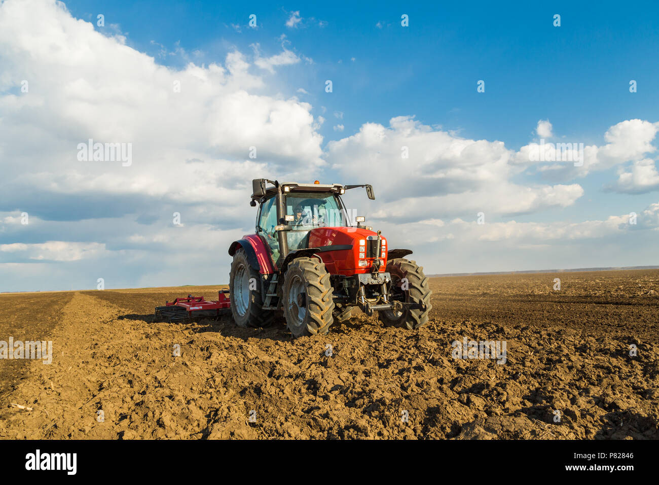 Soil tractor hi-res stock photography and images - Alamy