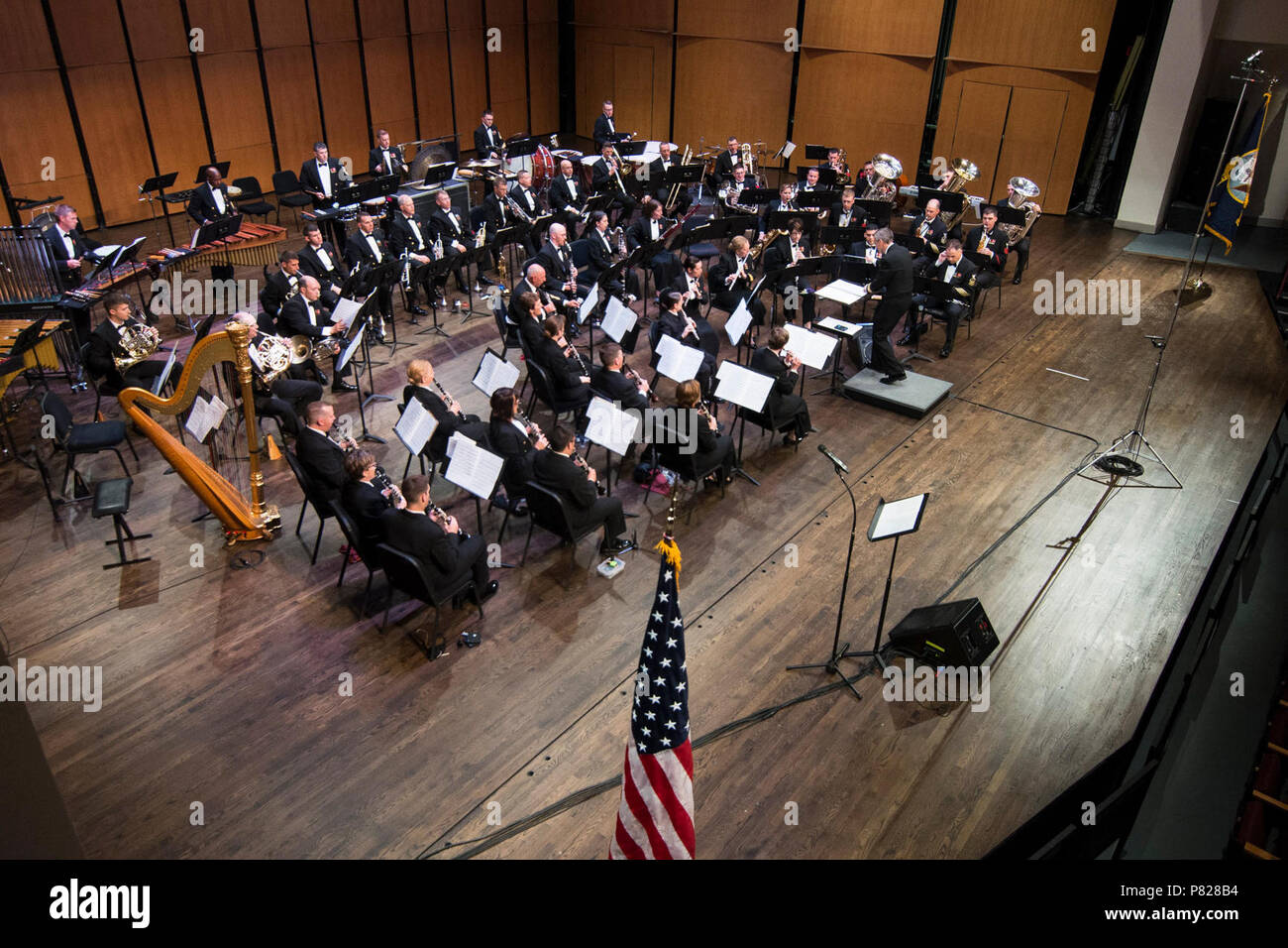 ALEXANDRIA, Va. (April 27, 2016) The United States Navy Band performs a ...