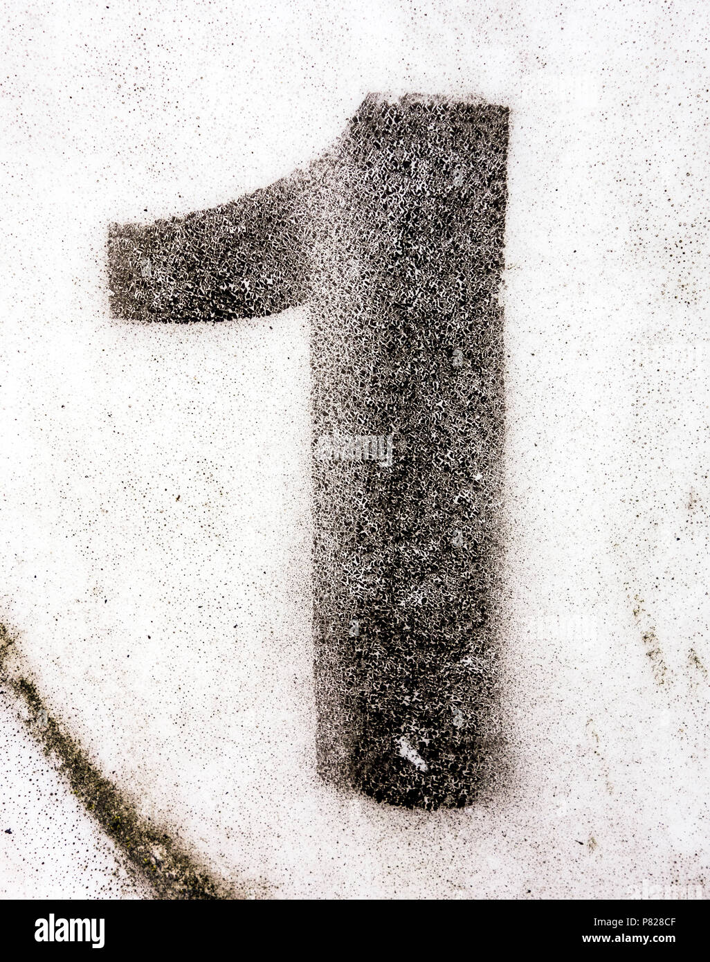 Number one 1 in letter letters hi-res stock photography and images - Alamy