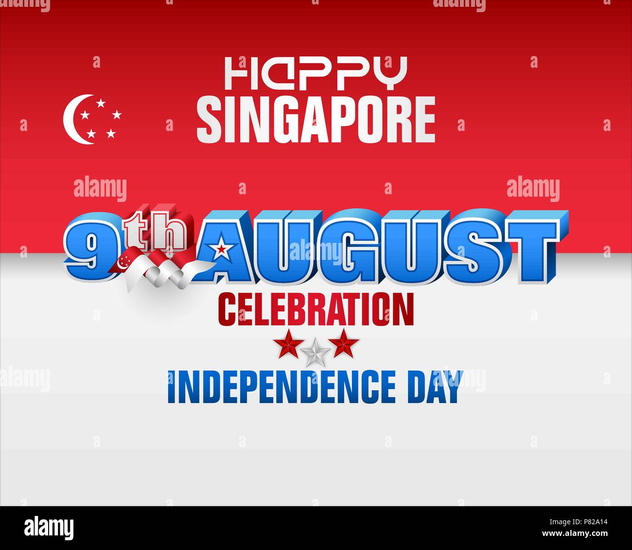 Singapore national day august hi-res stock photography and images - Alamy