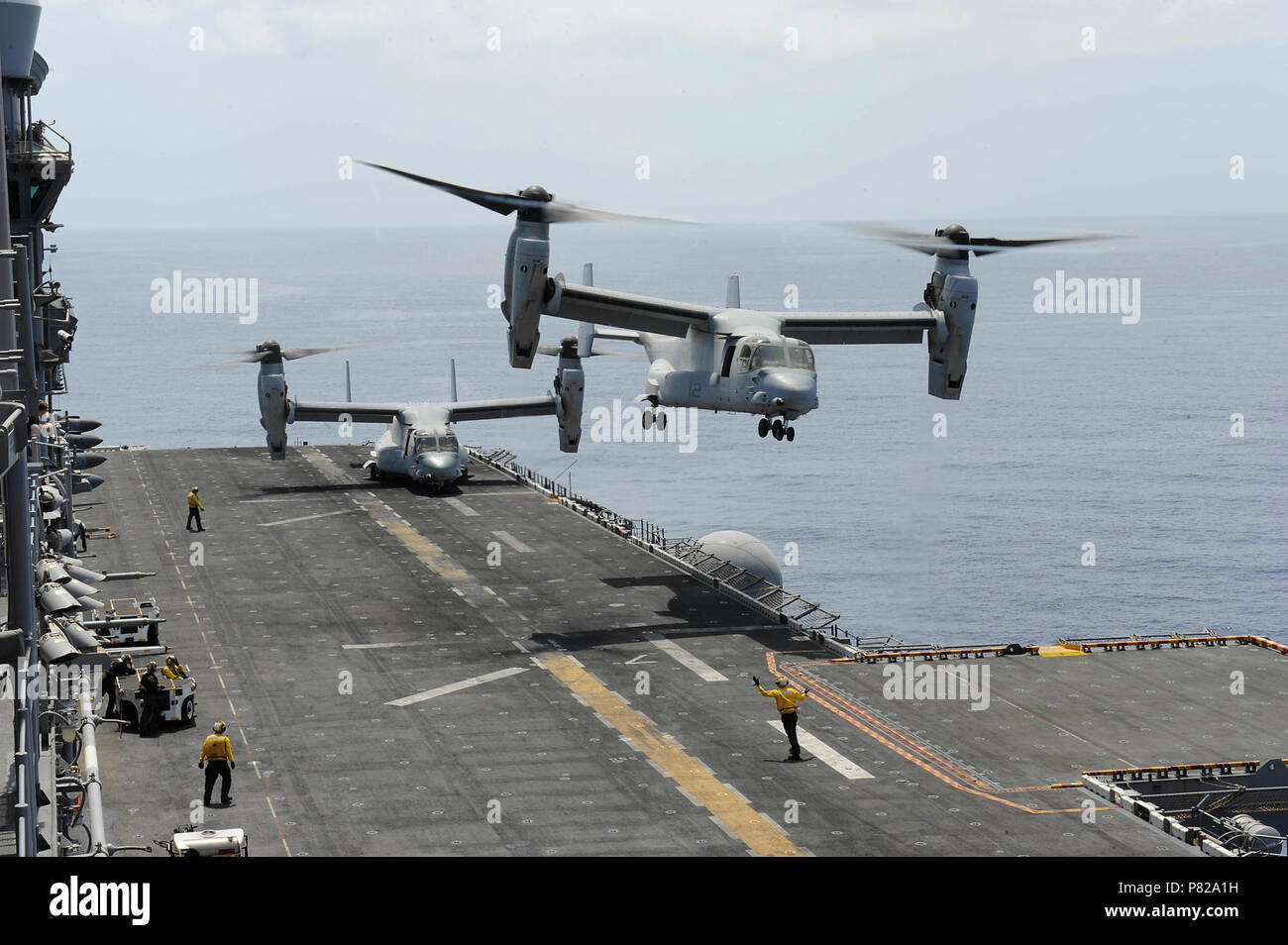 GULF OF ADEN (May 20, 2016) An MV-22 Osprey aircraft, assigned to ...