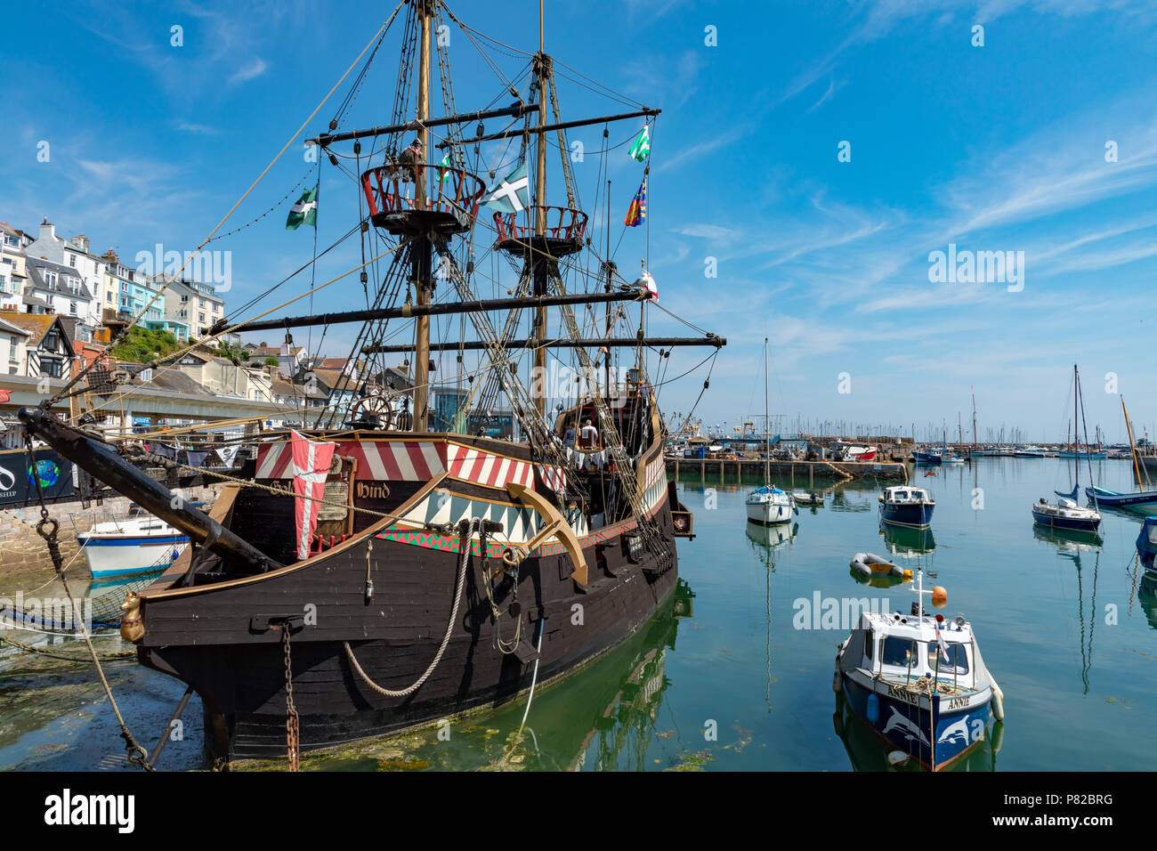 Sir francis drakes ship hi-res stock photography and images - Alamy