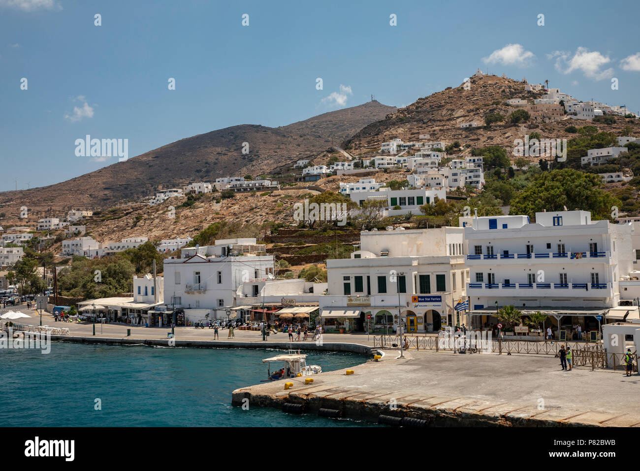 Ios greece party hi-res stock photography and images - Alamy