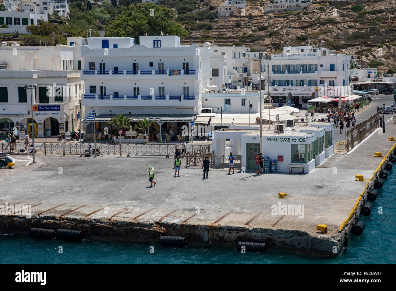 Ios Greece Party High Resolution Stock Photography and Images - Alamy