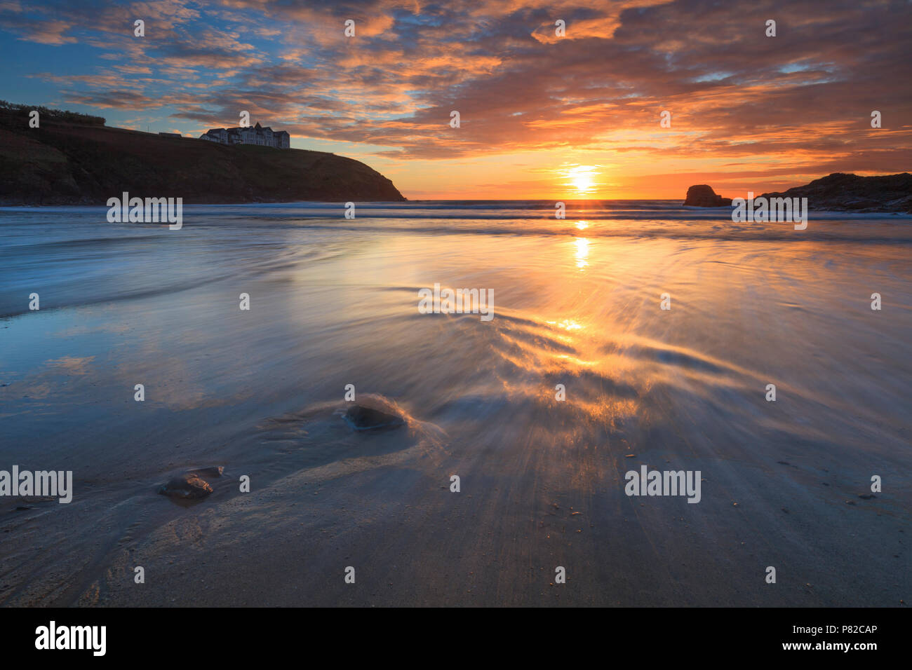 Poldhu beach hi-res stock photography and images - Alamy