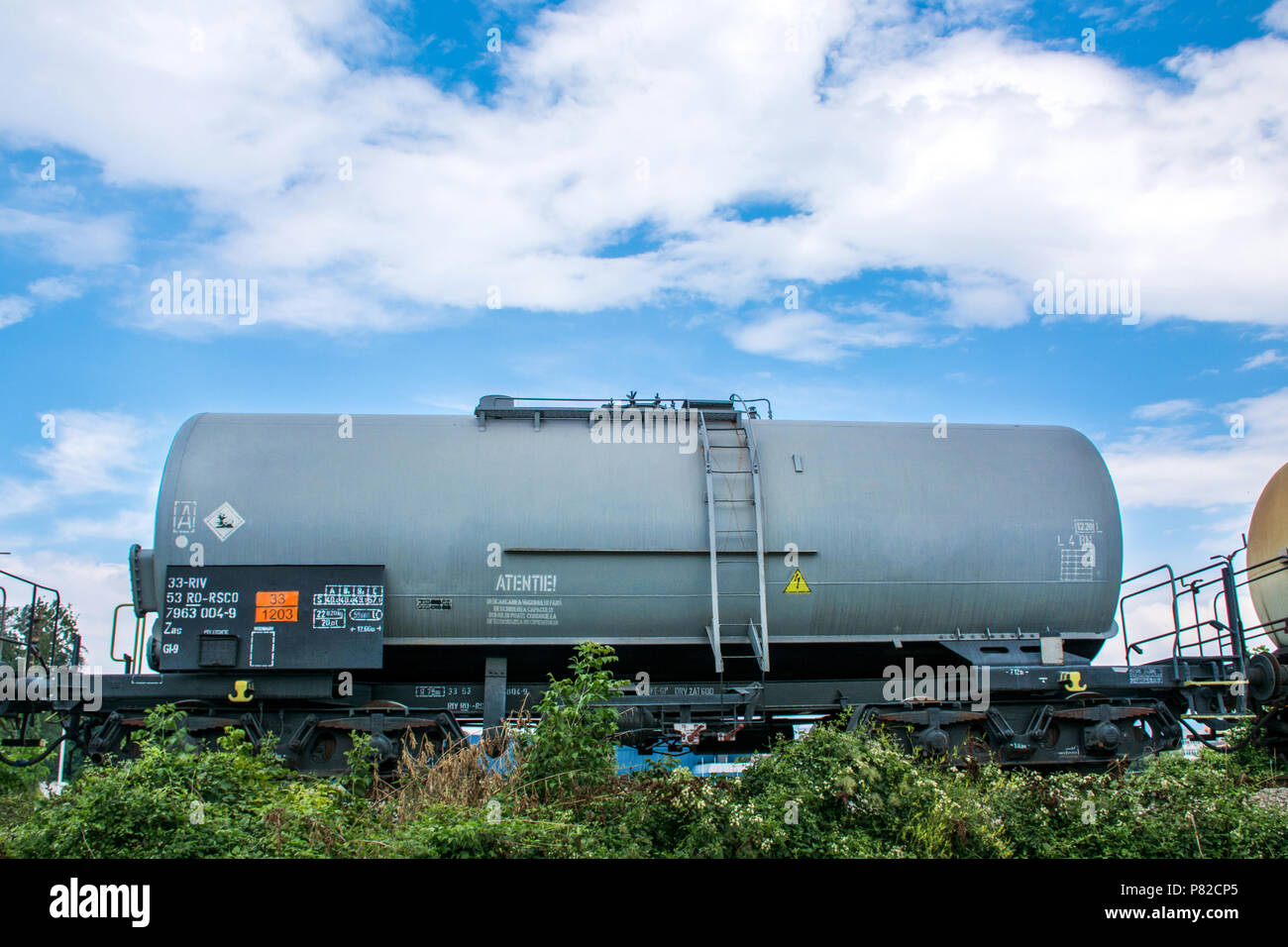 Shipping container wagon hi-res stock photography and images - Alamy