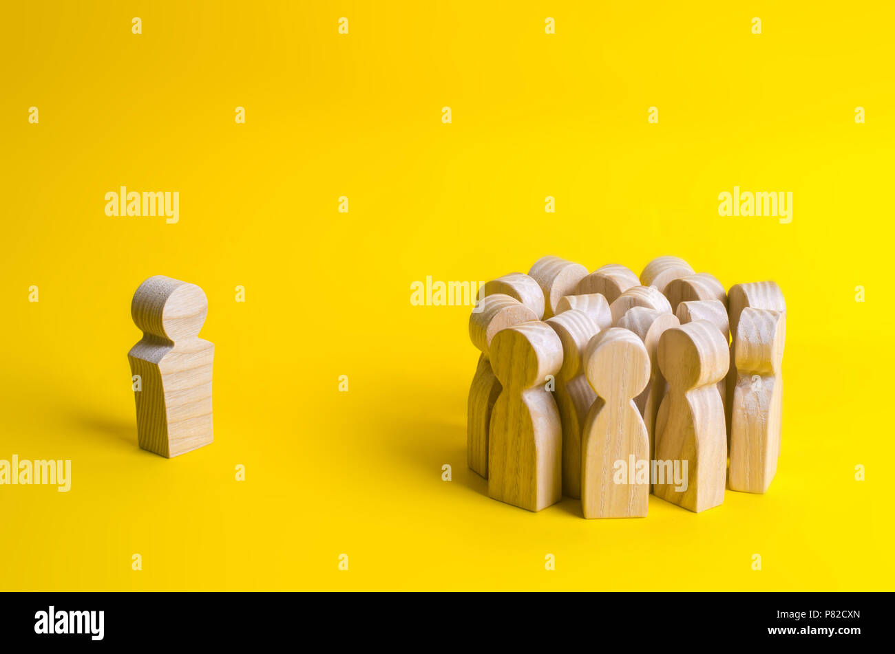 Rejected By Group Person Stock Photos & Rejected By Group Person Stock ...