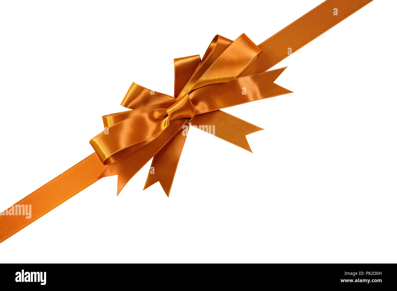 Gold with ribbon Cut Out Stock Images & Pictures - Alamy