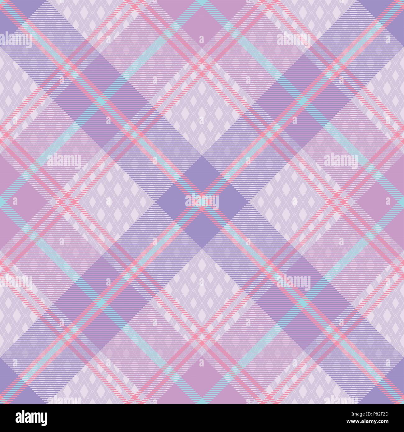 Purple tartan pattern Stock Vector Images - Alamy