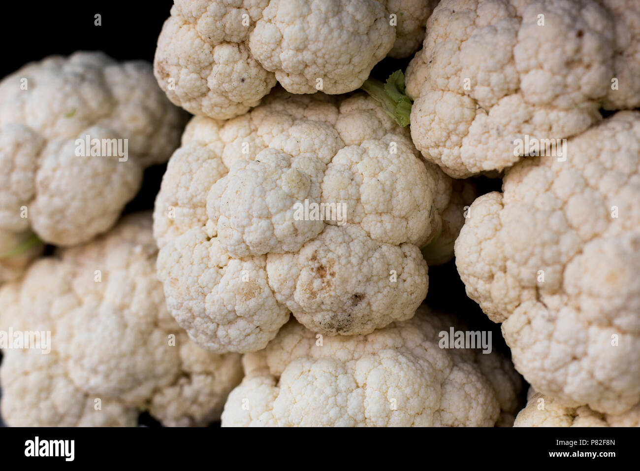 fresh cauliflower abstract fruit colorful pattern texture background ...
