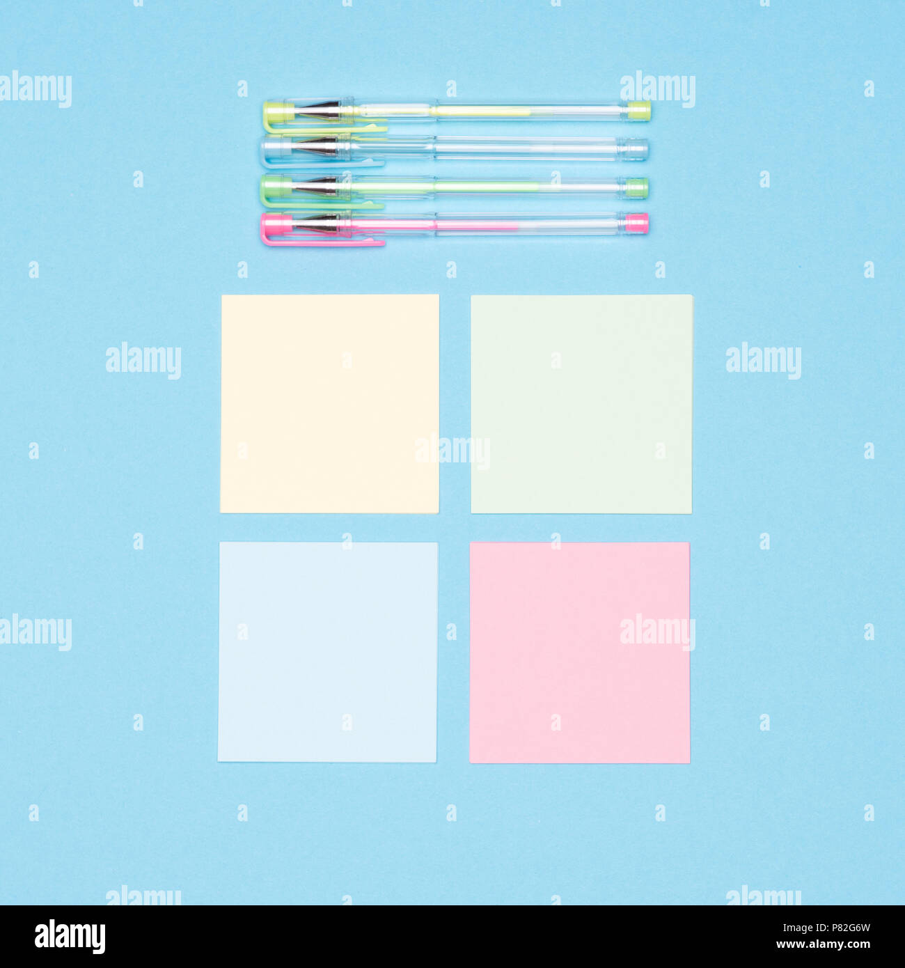 Pastel notes hi-res stock photography and images - Alamy