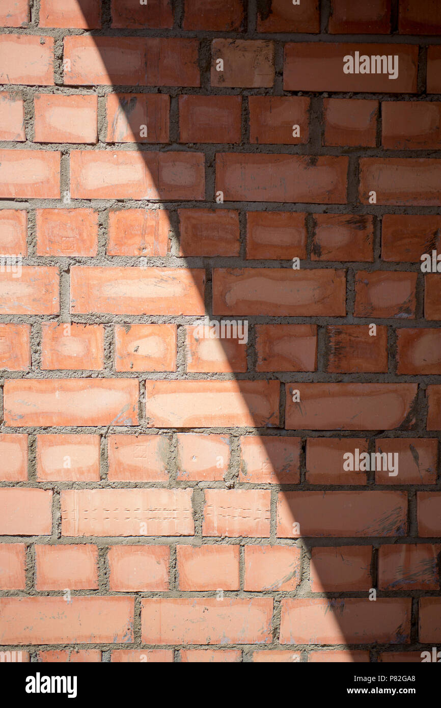Brick wall vertical pattern texture background Stock Photo - Alamy