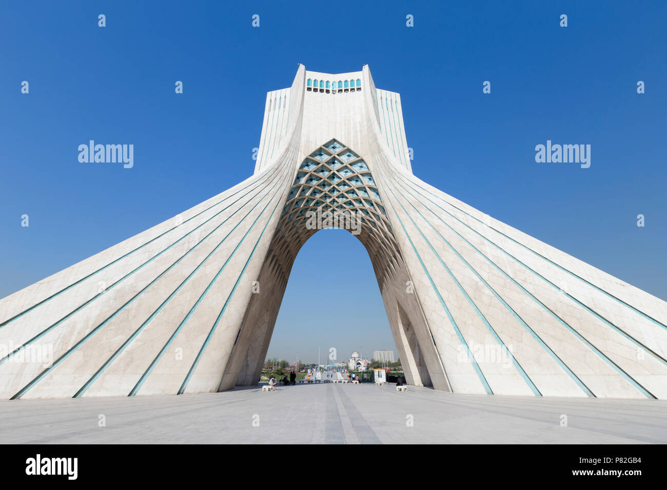 Azadi tower ,Borj-e Azadi, Tehran, Iran Stock Photo - Alamy
