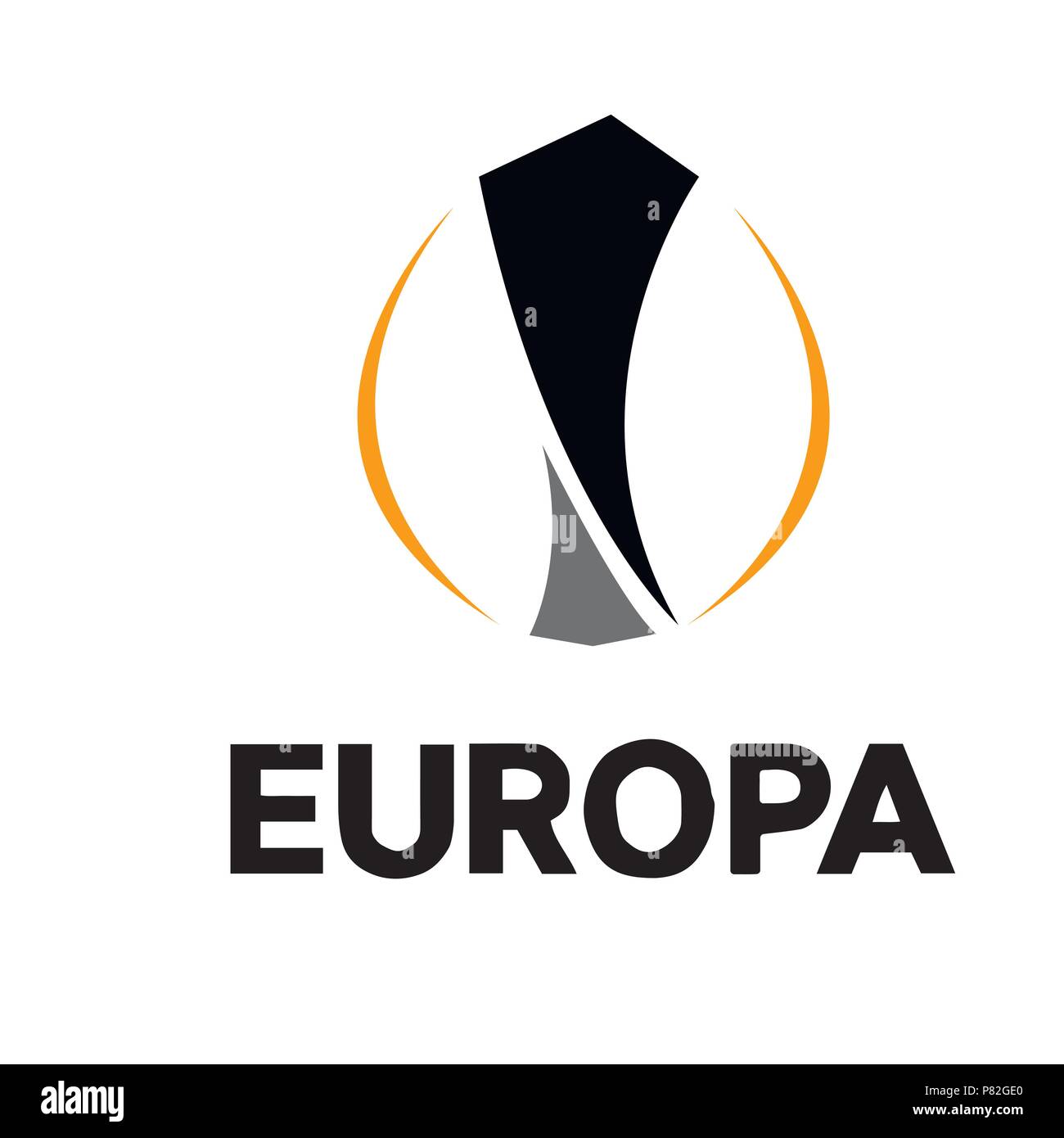 Europe logo hi-res stock photography and images - Alamy