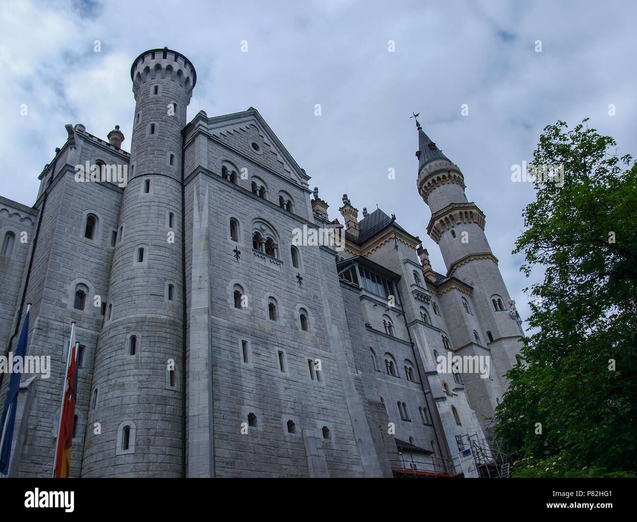 Fussen castle lake valley church europe germany austria Vienna Bavaria ...