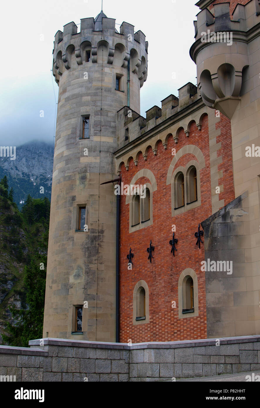 Fussen castle lake valley church europe germany austria Vienna Bavaria ...