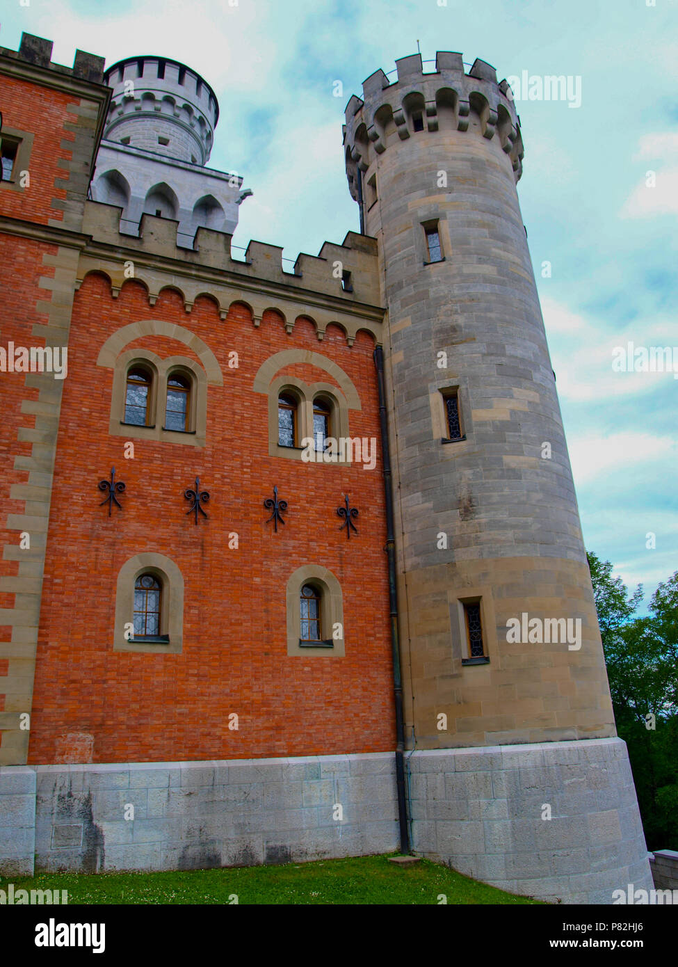 Fussen castle lake valley church europe germany austria Vienna Bavaria ...