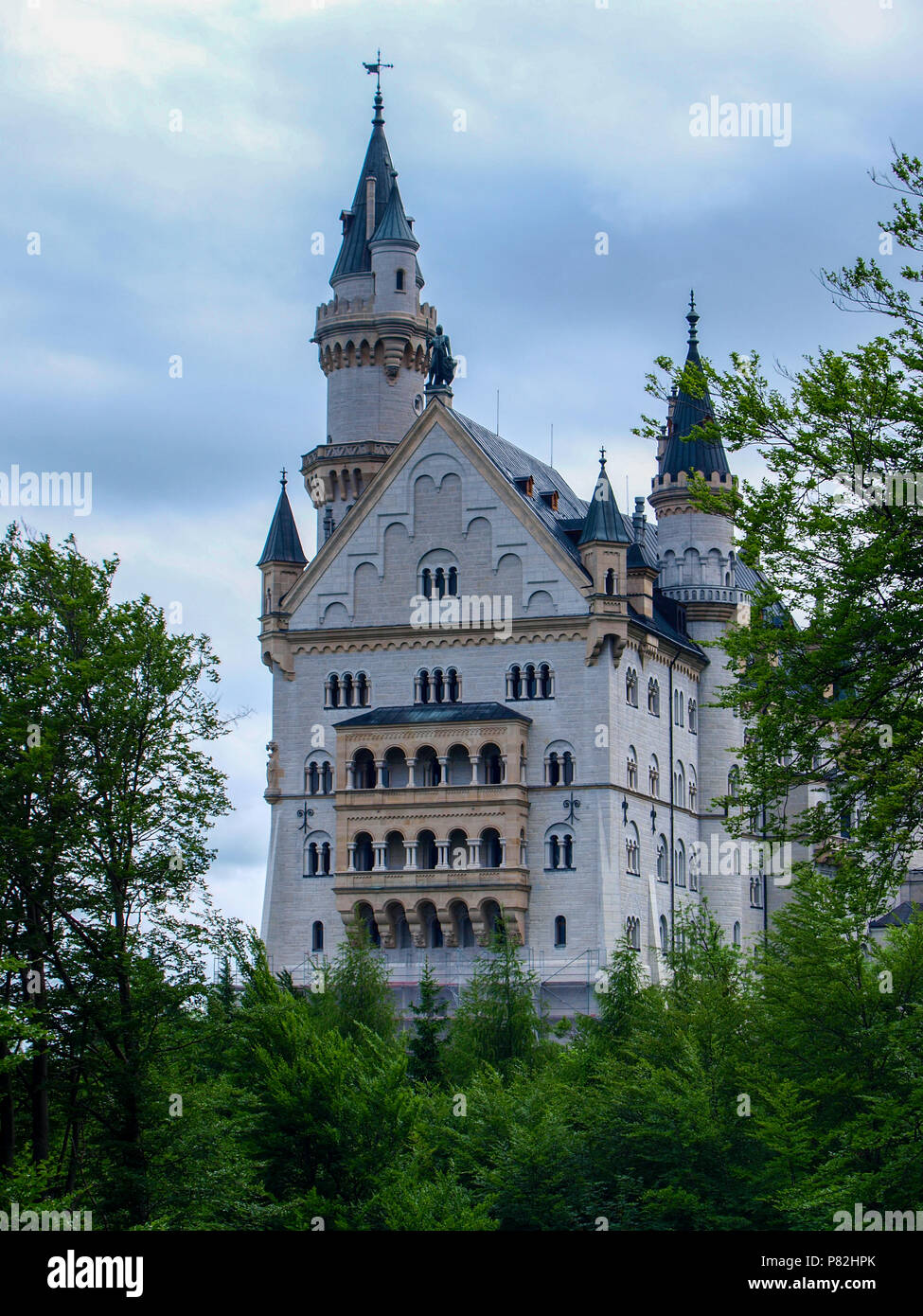Fussen castle lake valley church europe germany austria Vienna Bavaria ...
