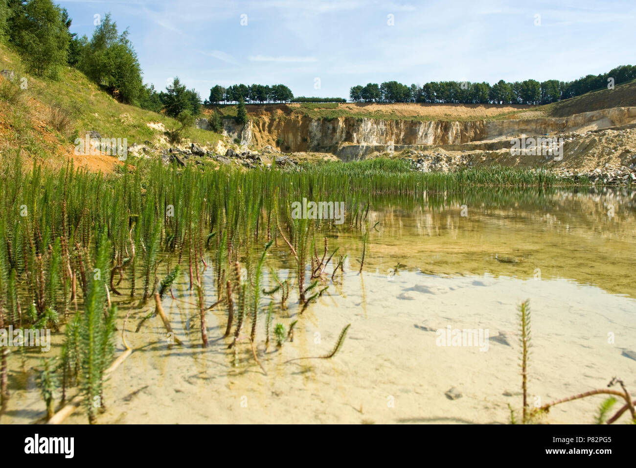 Groeve 't Rooth in Limburg, the Netherlands Stock Photo - Alamy
