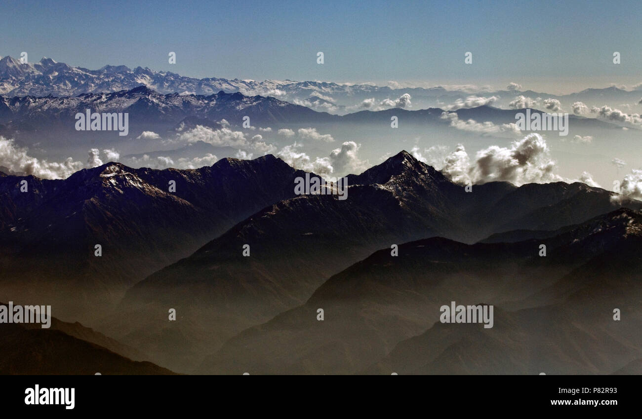 Himalaya Gebergte, Himalayan Mountains Stock Photo - Alamy