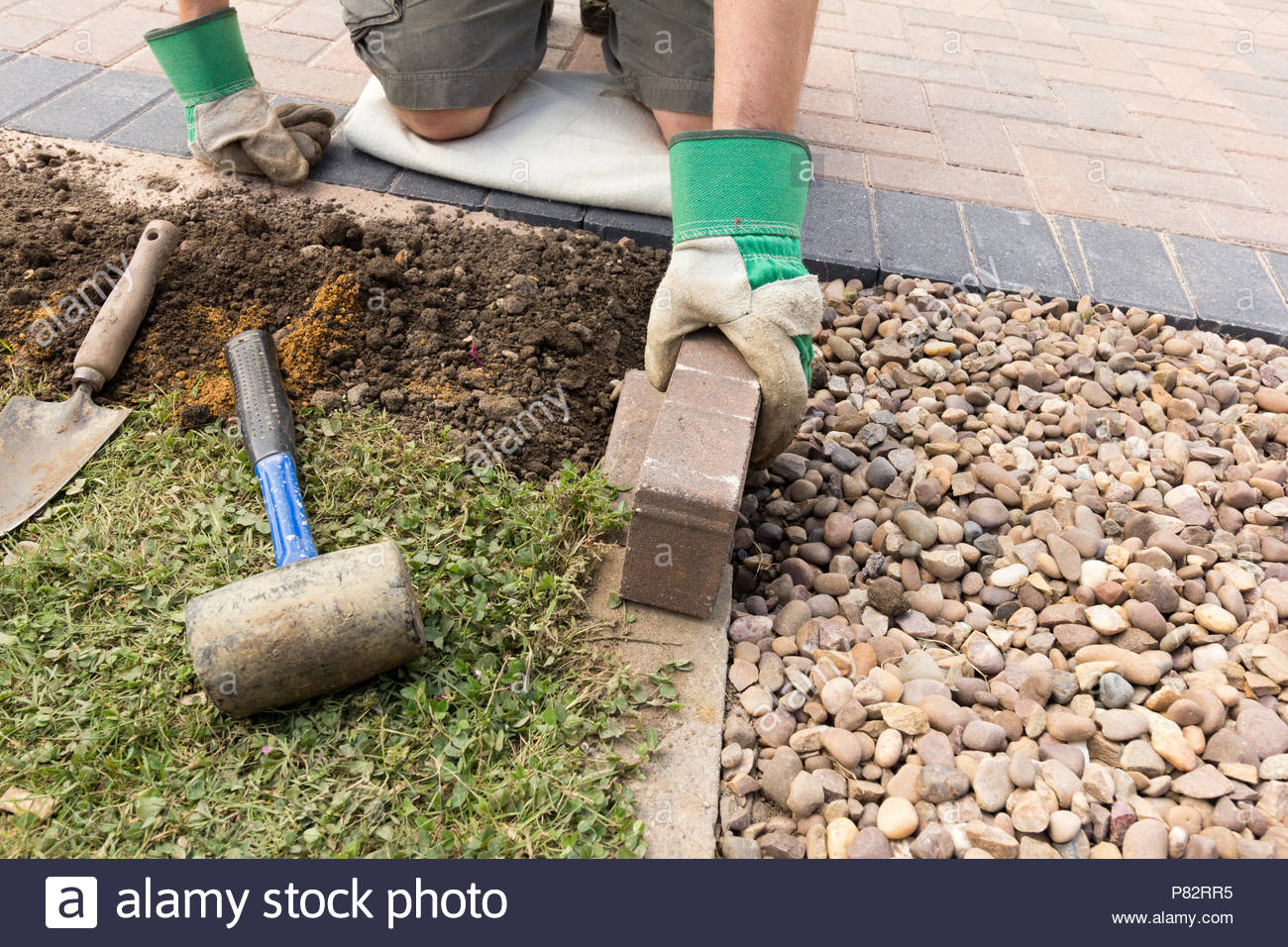 Brick Edging High Resolution Stock Photography and Images - Alamy